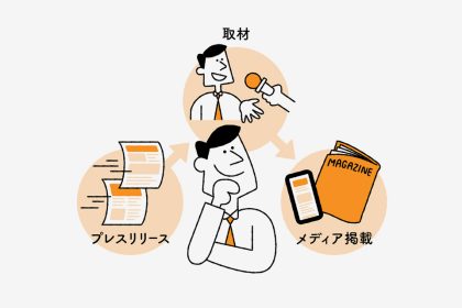 PressWalker｜プレスウォーカー 】サービス説明用イラスト